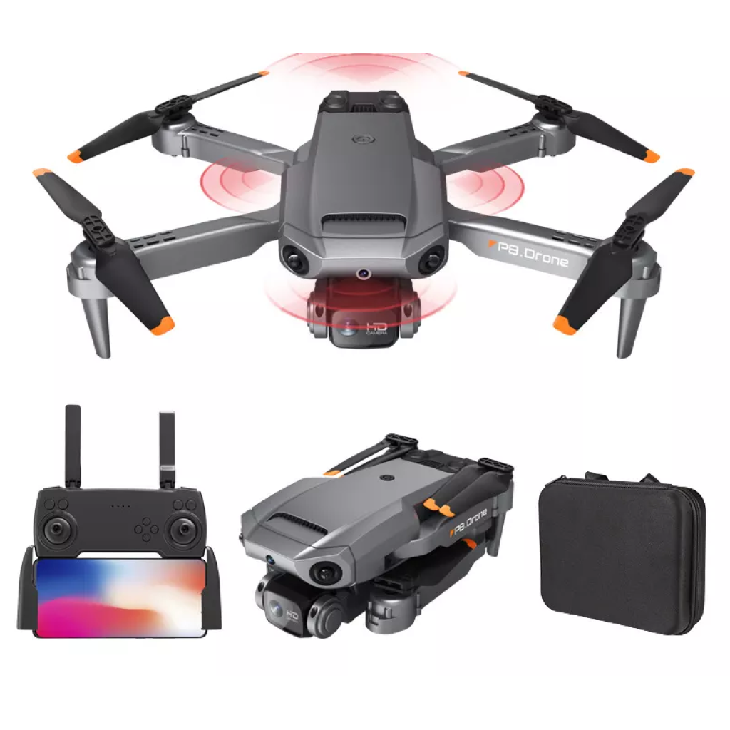 Купить Квадрокоптер с камерой XKJ P8 Black дрон с 4K и HD камерами FPV ...